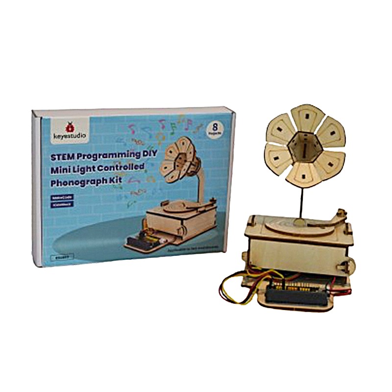 STEM Programming DIY Mini Light Controlled Phonograph Kit — INSPIRE Research Institute for Pre ...